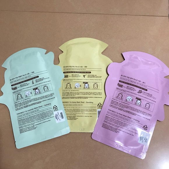 Tonymoly | Makeup | Tony Moly Korean Skin Care Face Mask Bundle Of 3 ...